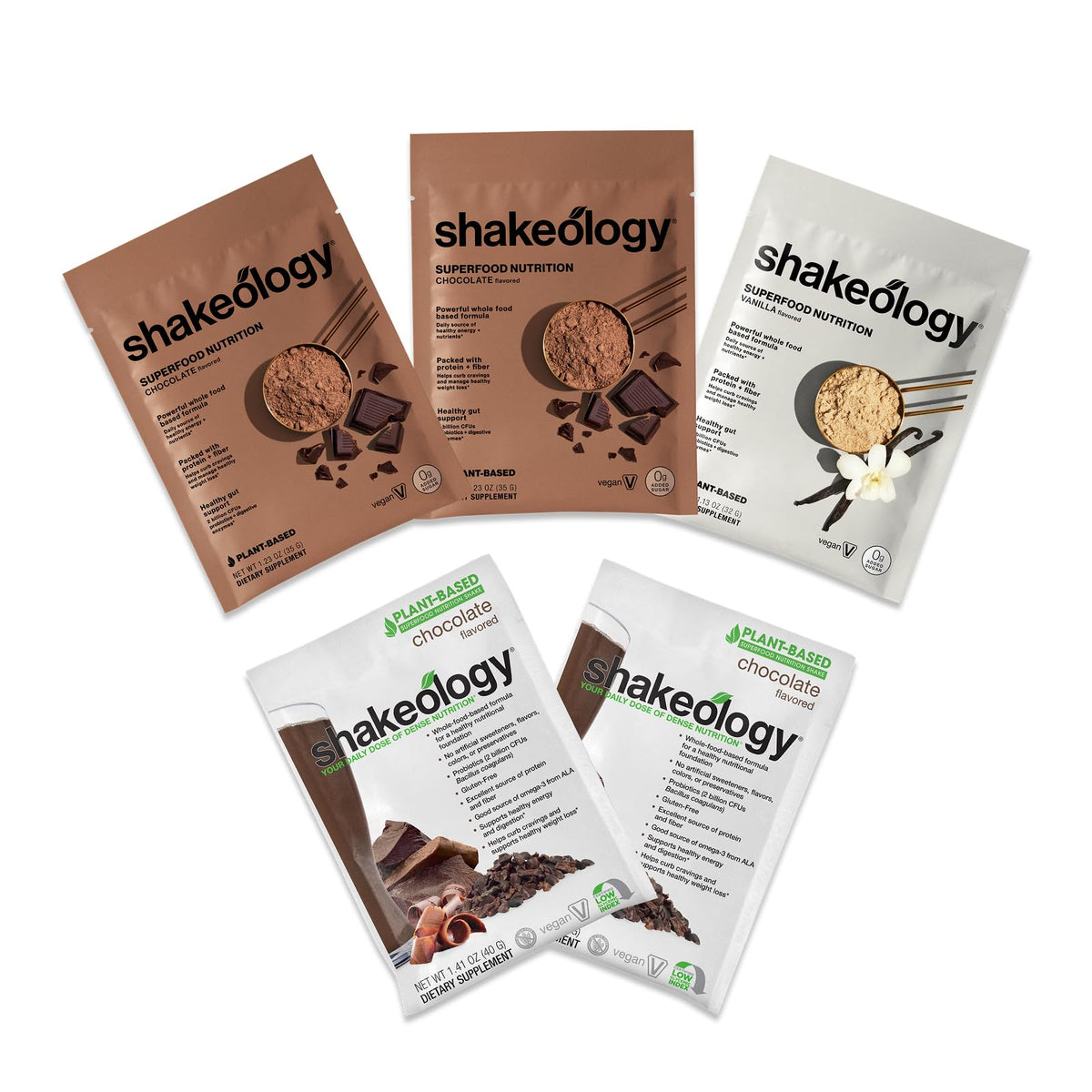 BODi Shakeology plant-based protein sampler