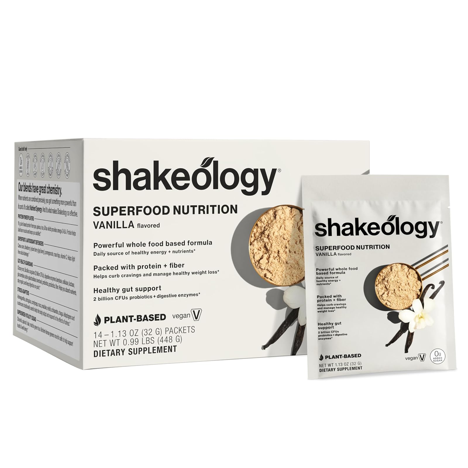 BODi Shakeology vanilla plant protein