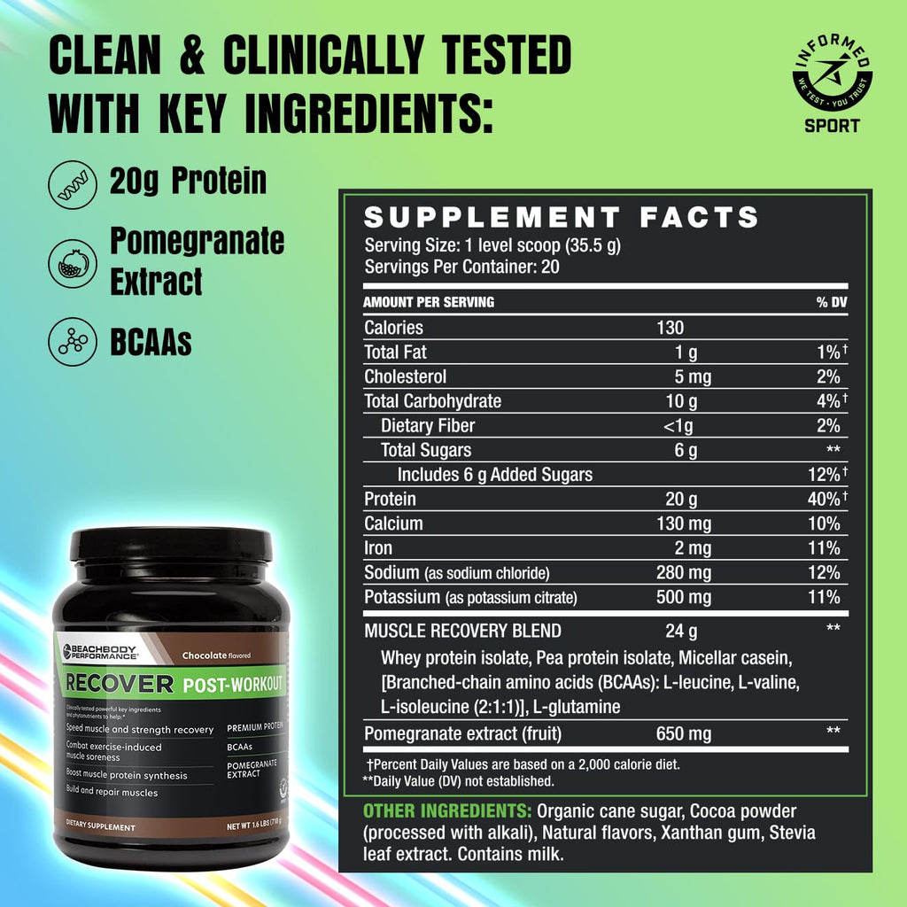BODi whey protein powder 20 servings