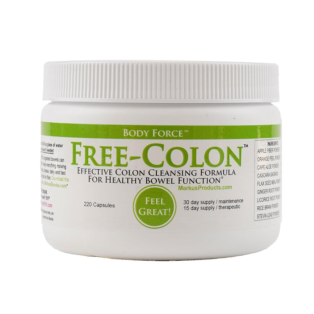 Body Force Colon Formula detox capsules