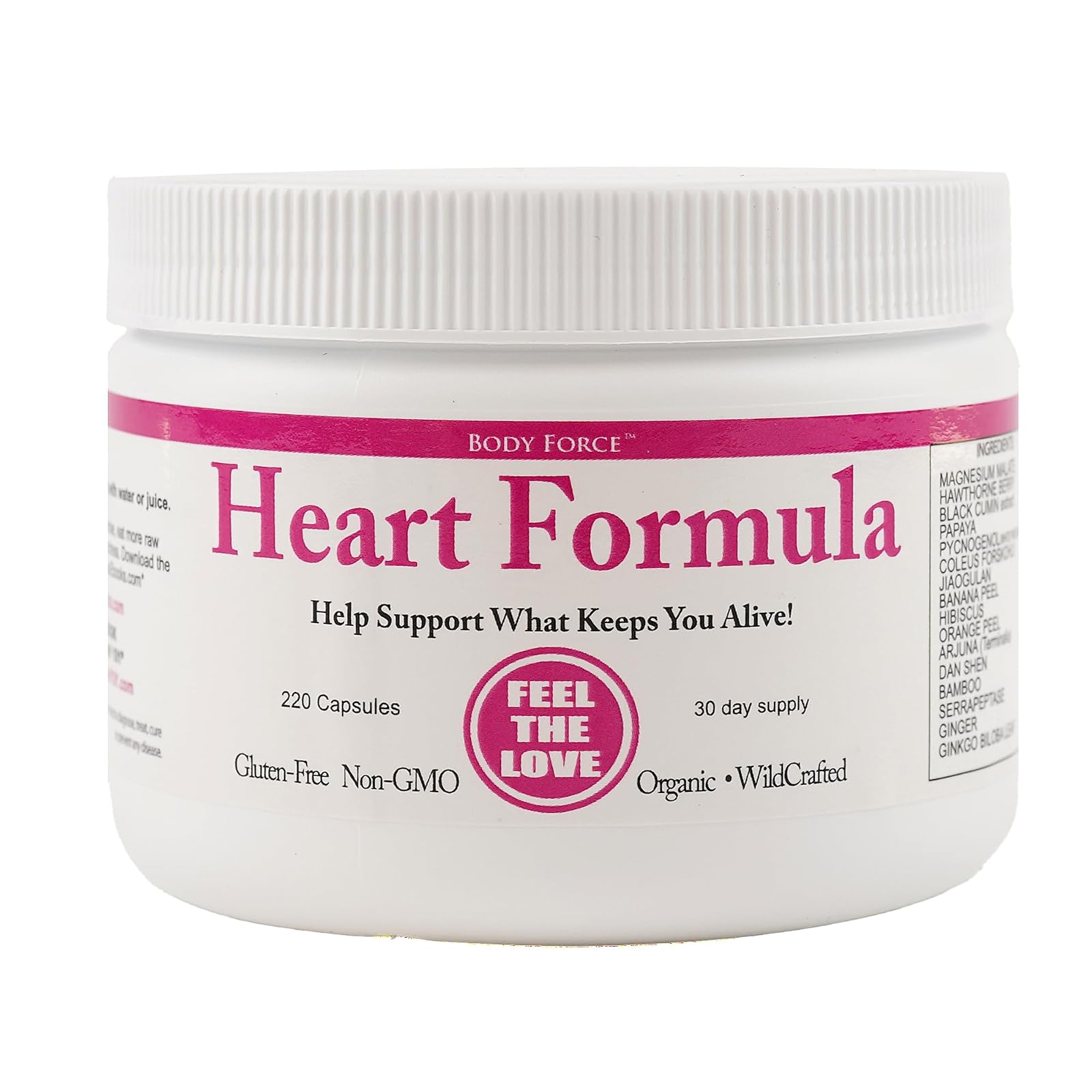 Body Force Heart Formula capsules
