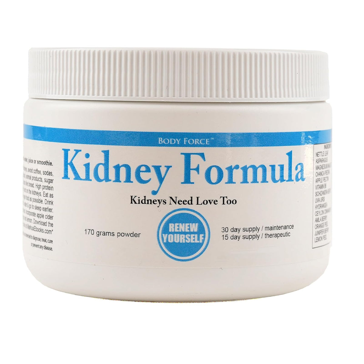 Body Force kidney formula powder benefits