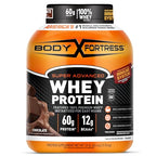 Body Fortress whey protein chocolate flavour