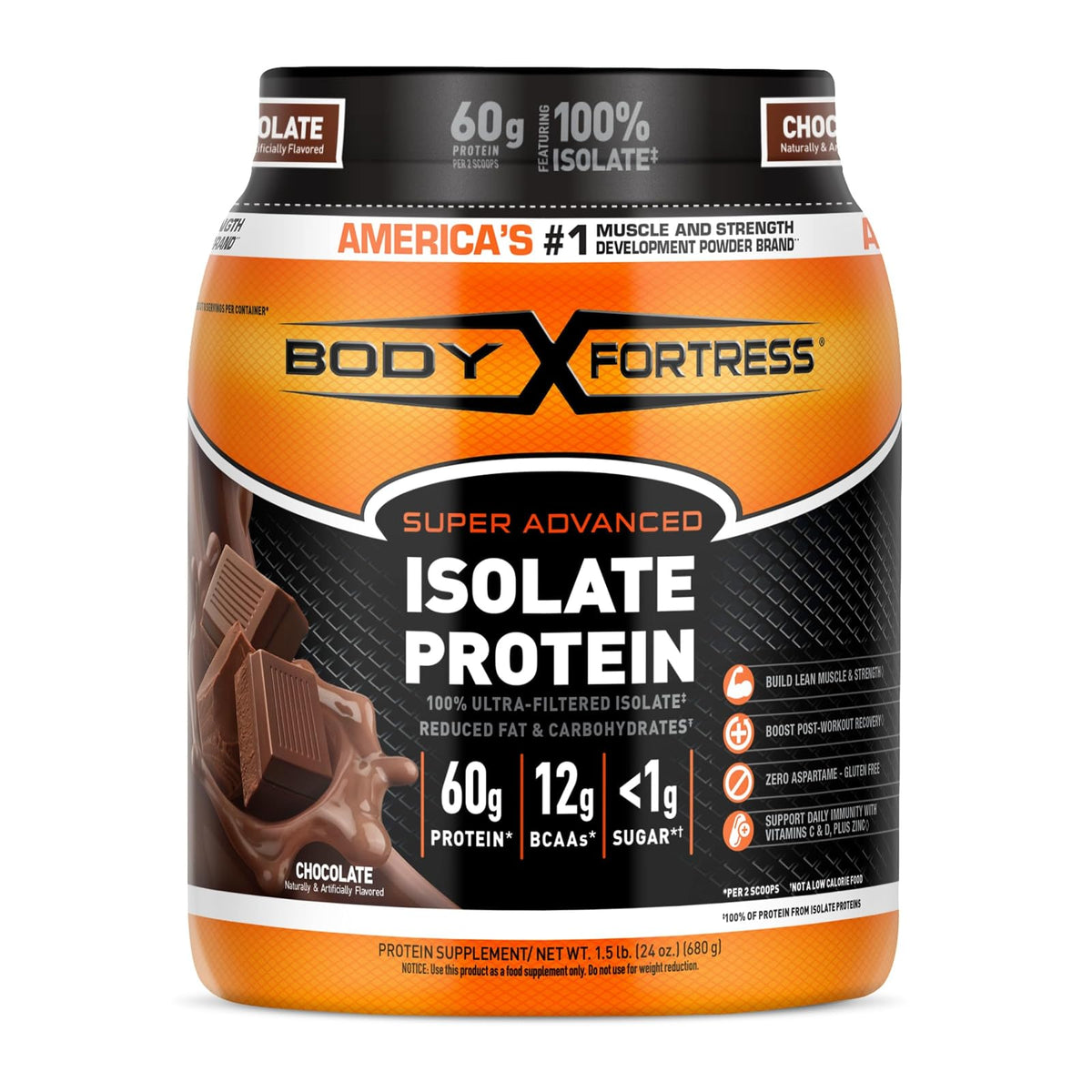 Body Fortress whey protein isolate