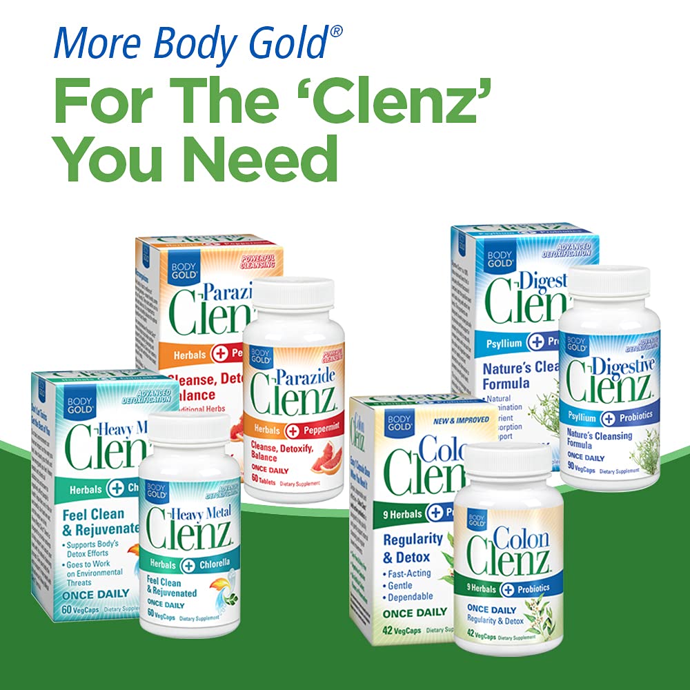 Body Gold herbal detox capsules