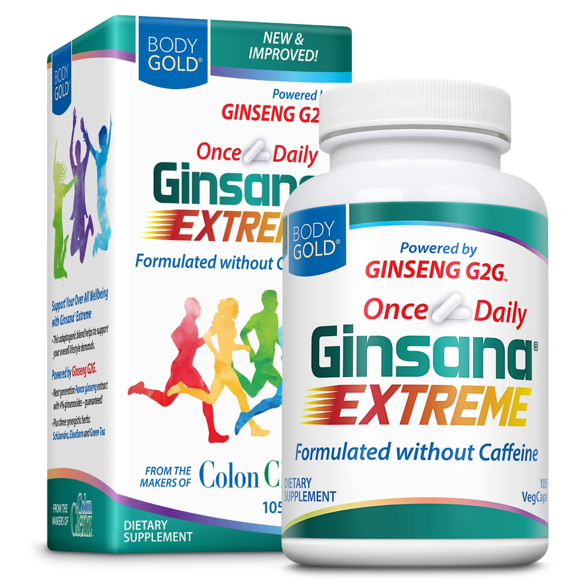 Body Gold multivitamins for energy