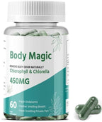 Body Magic chlorophyll capsules for detox
