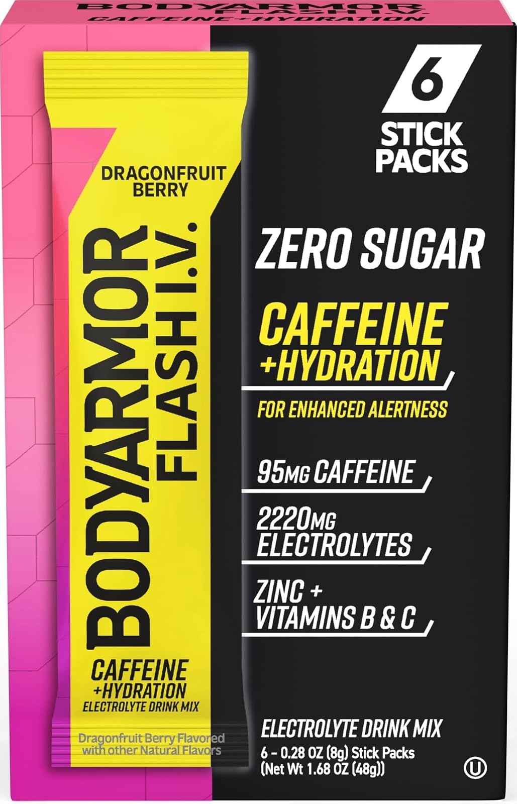 BODYARMOR electrolyte packets for hydration