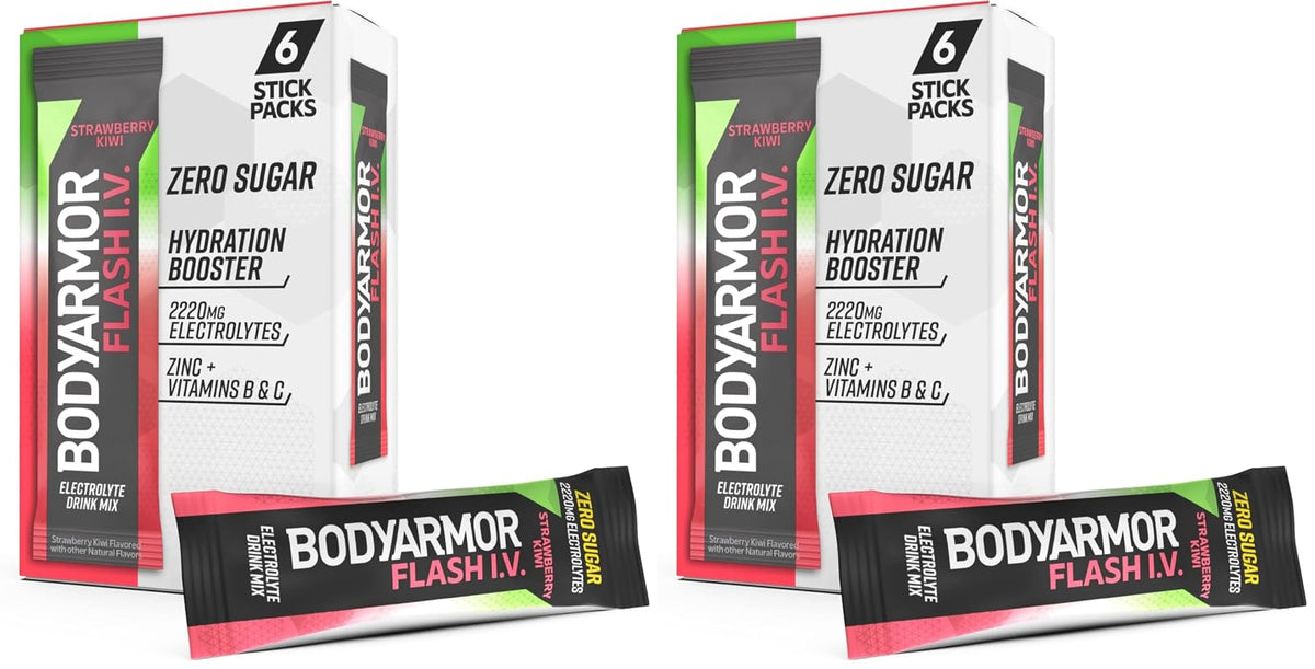 BODYARMOR electrolyte packets for hydration