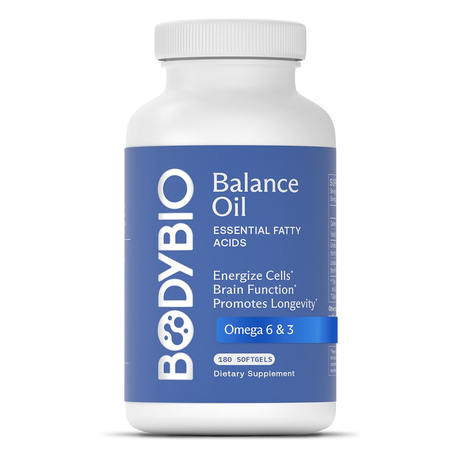 BodyBio Balance Oil for healthy fats