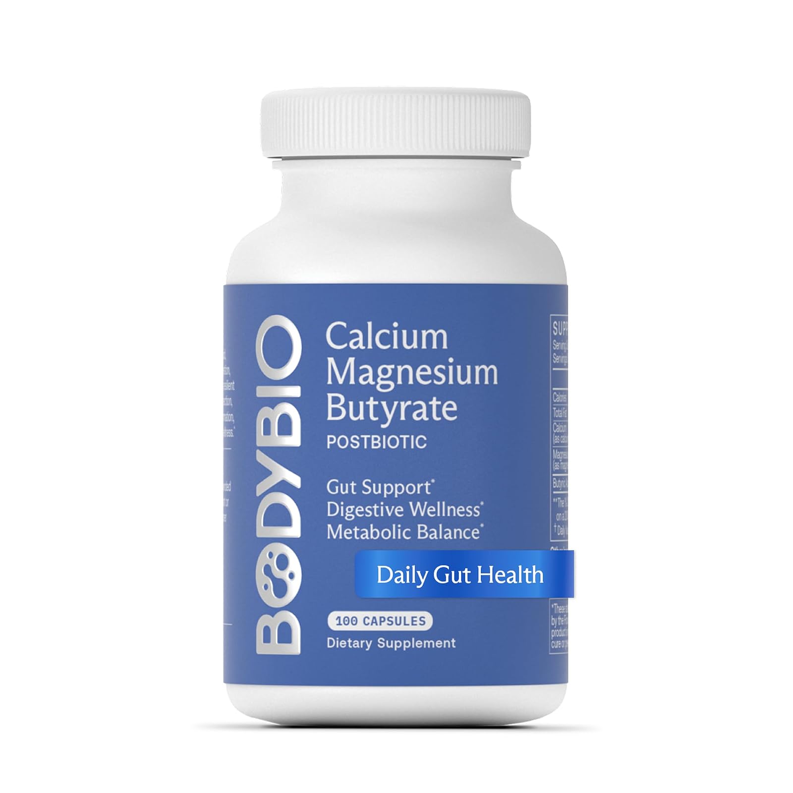 BodyBio Butyrate for digestive health