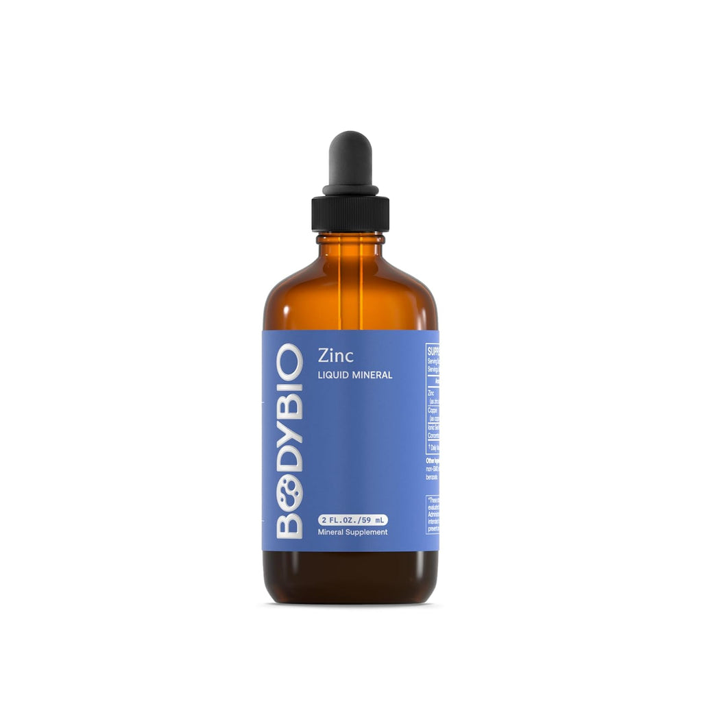BodyBio Liquid Zinc for immune support