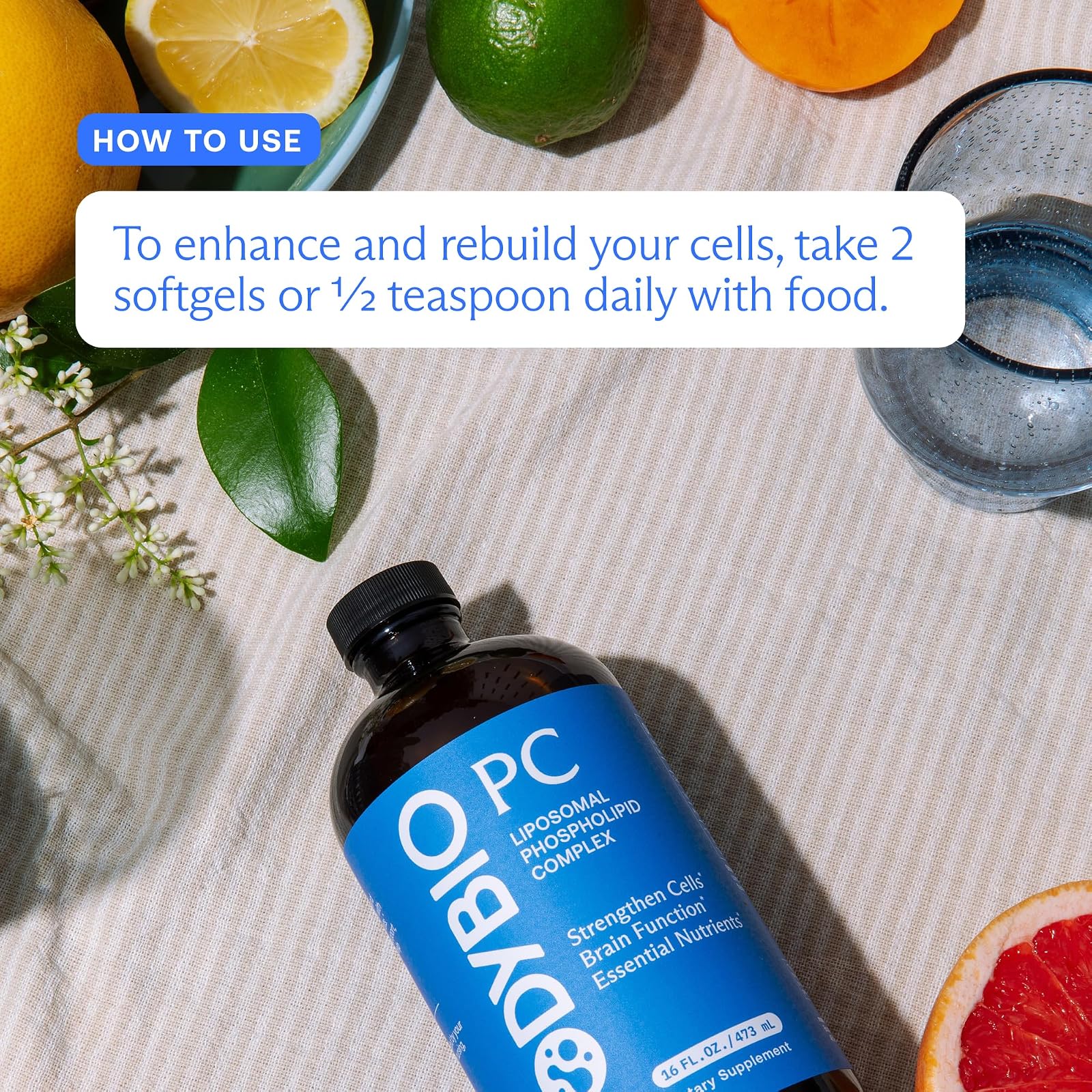 BodyBio softgels for enhanced memory retention