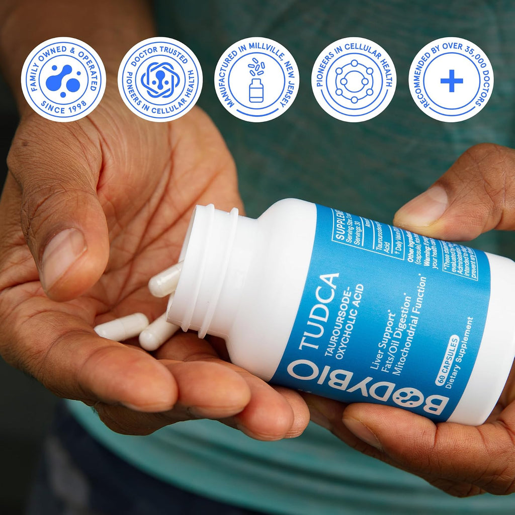 BodyBio TUDCA for digestive wellness