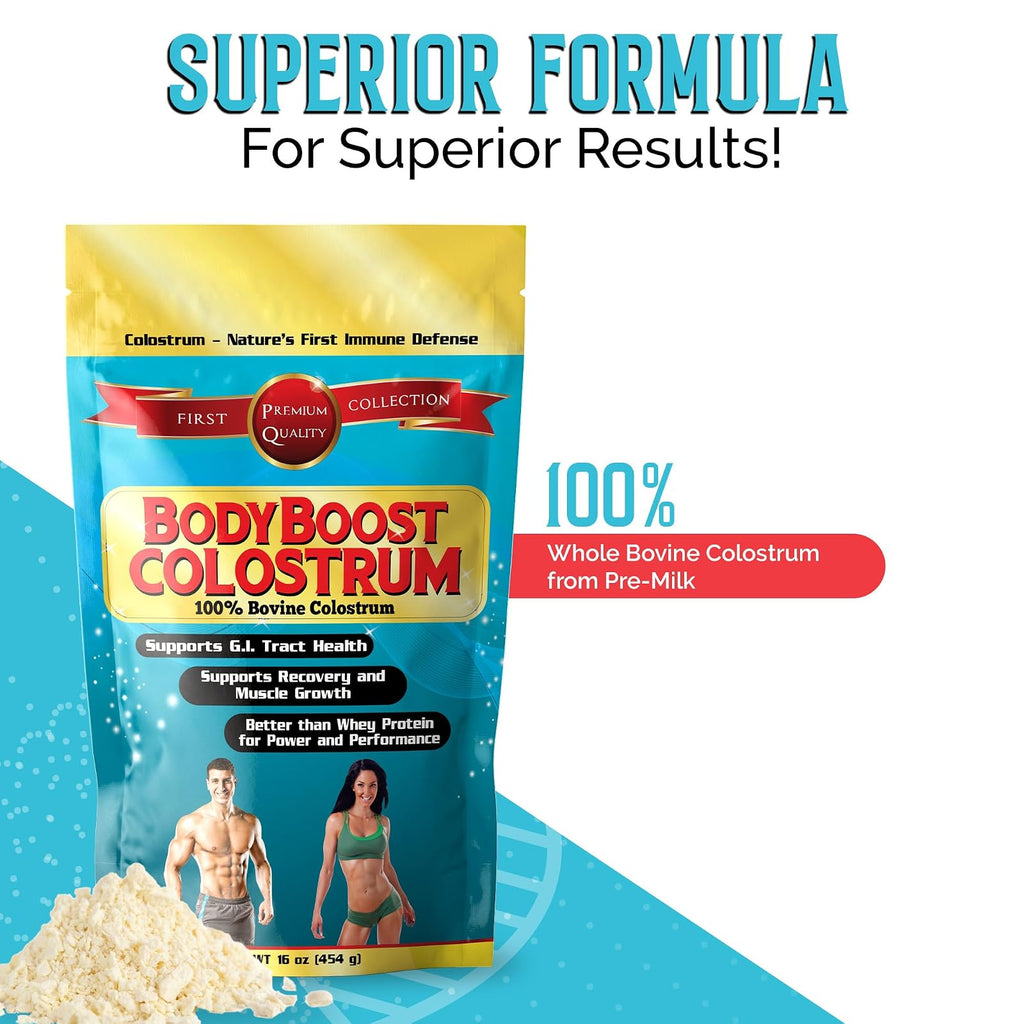 BodyBoost 5000 mg colostrum benefits