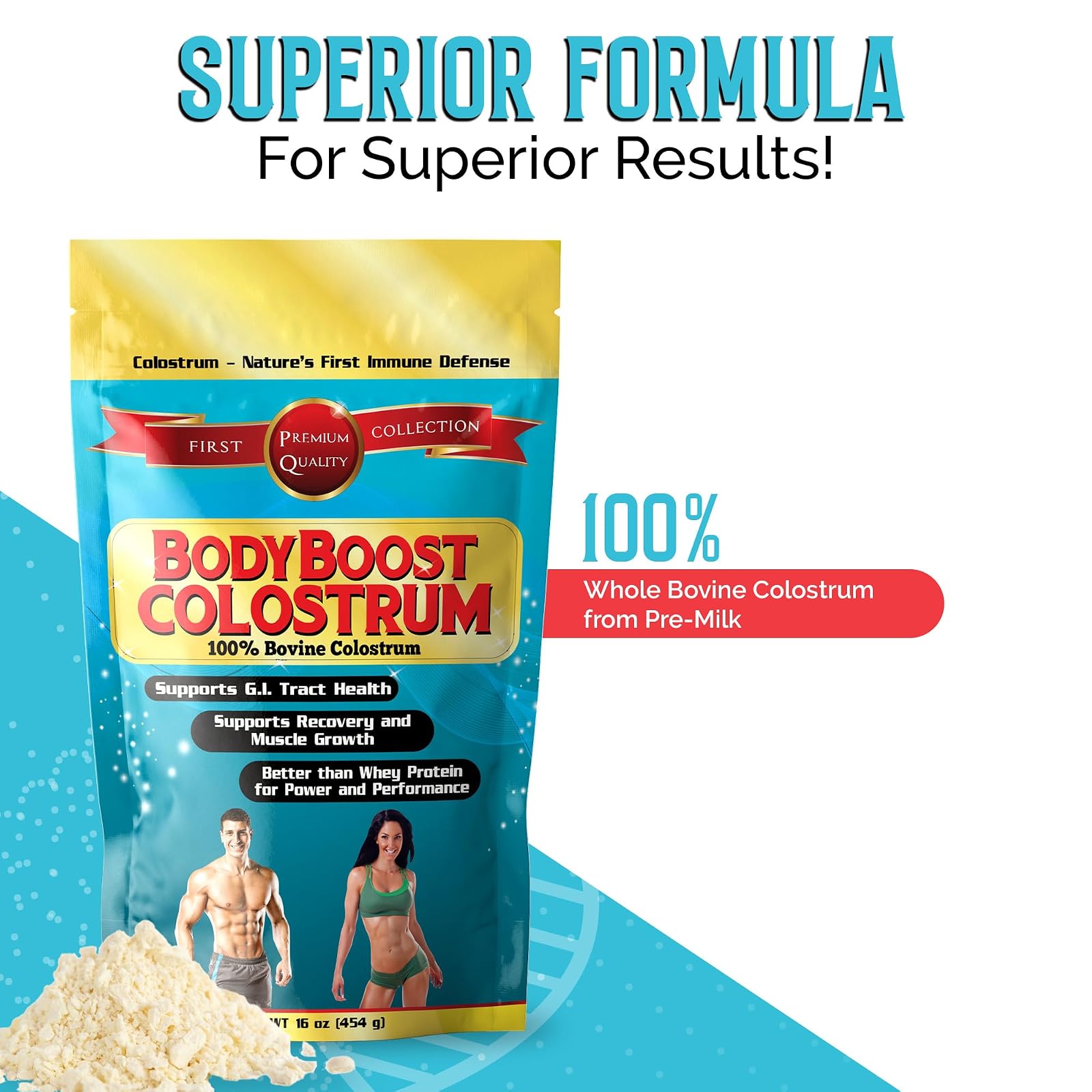 BodyBoost 5000 mg colostrum benefits
