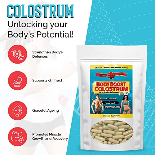 BodyBoost colostrum capsules for immune health