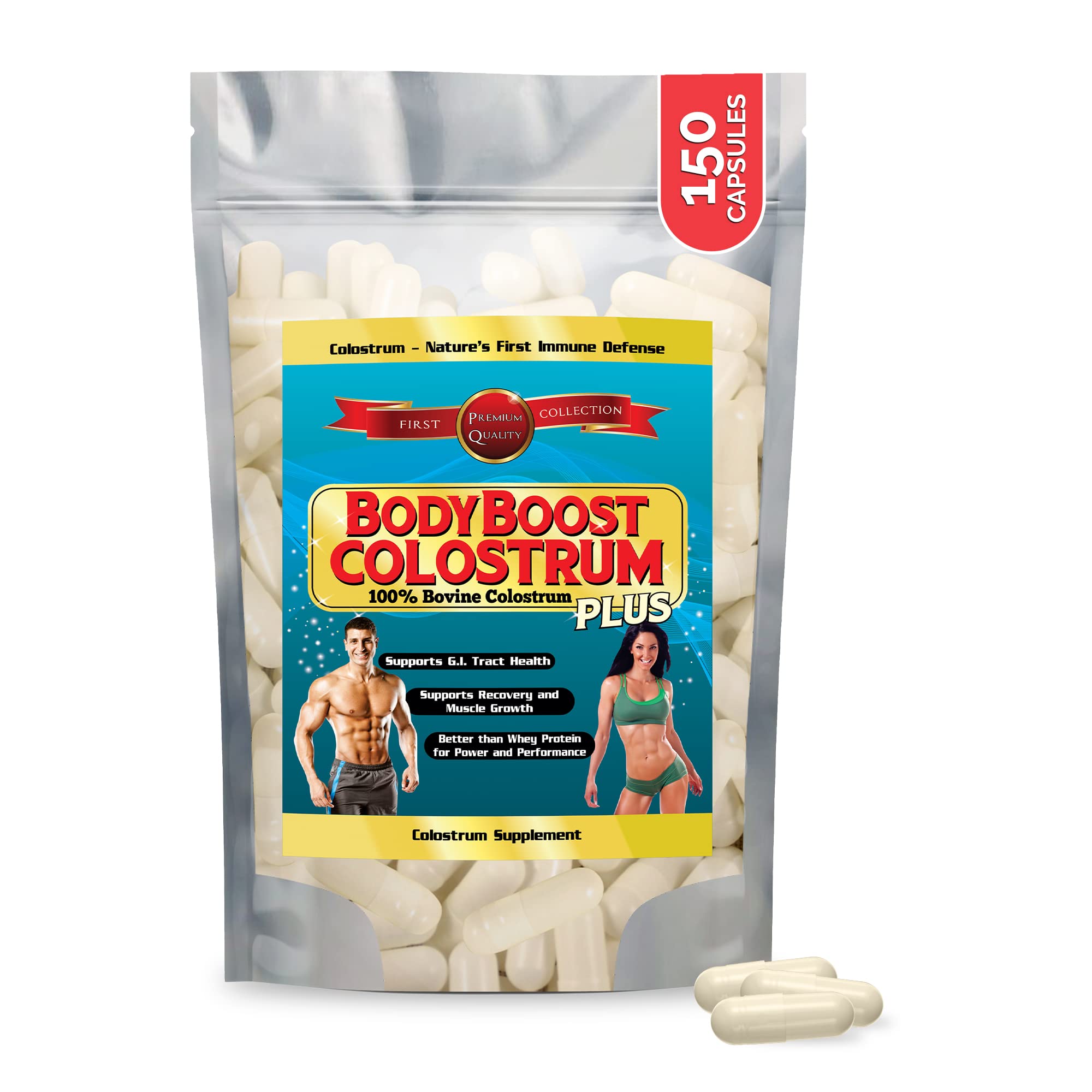 BodyBoost colostrum capsules for immune support
