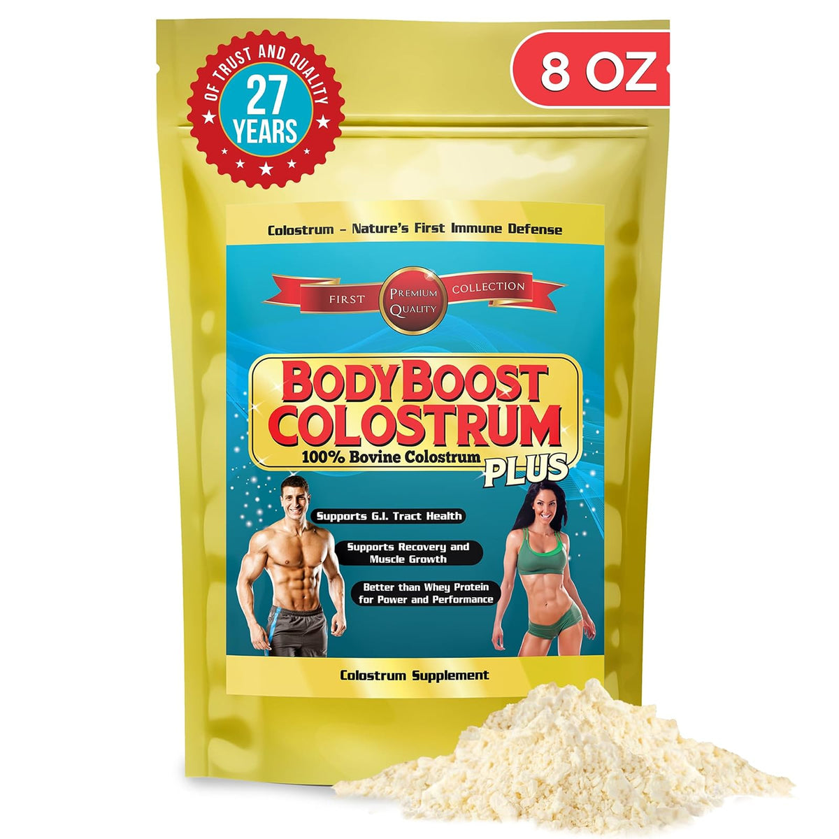 BodyBoost colostrum powder for vitality