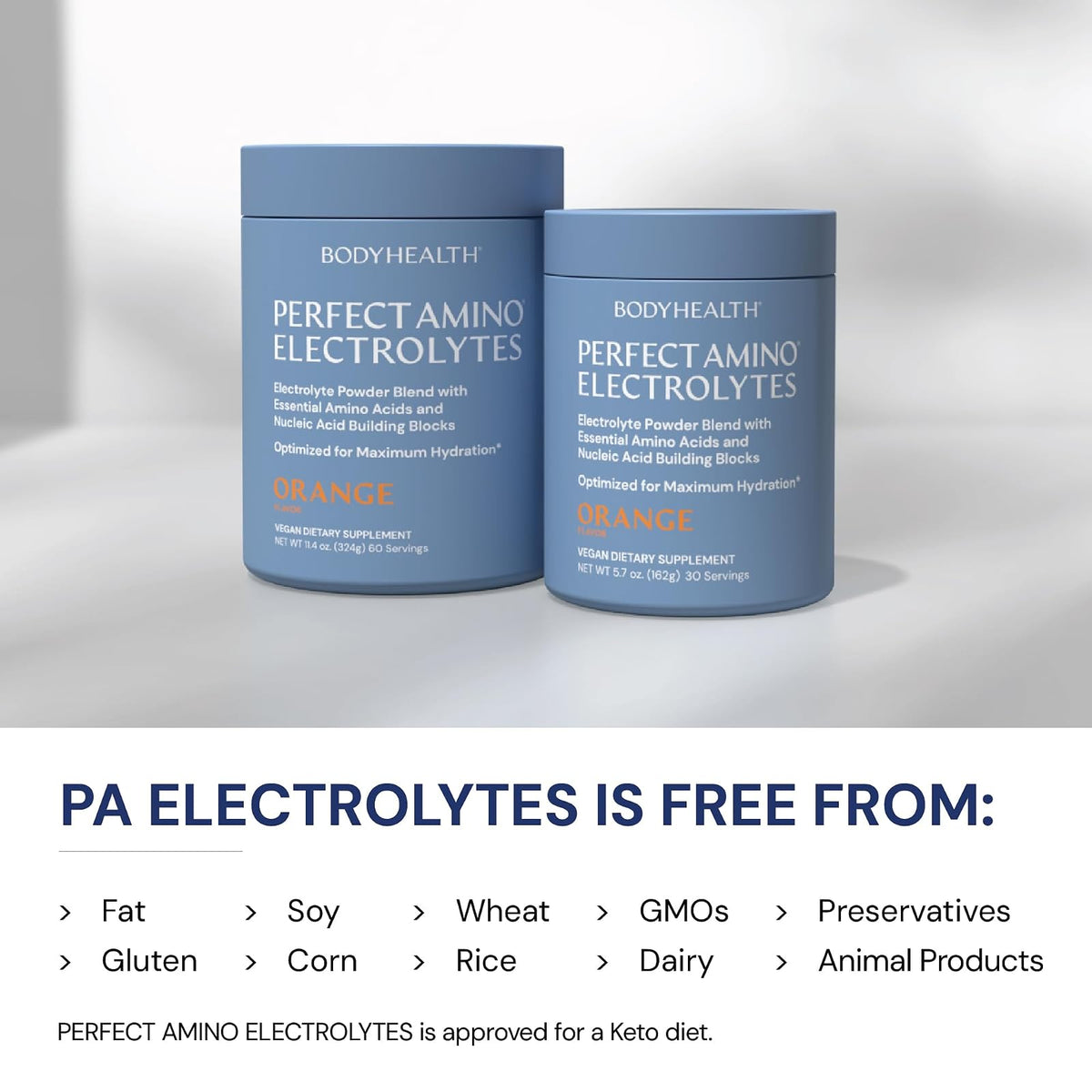 BodyHealth electrolyte powder for sports
