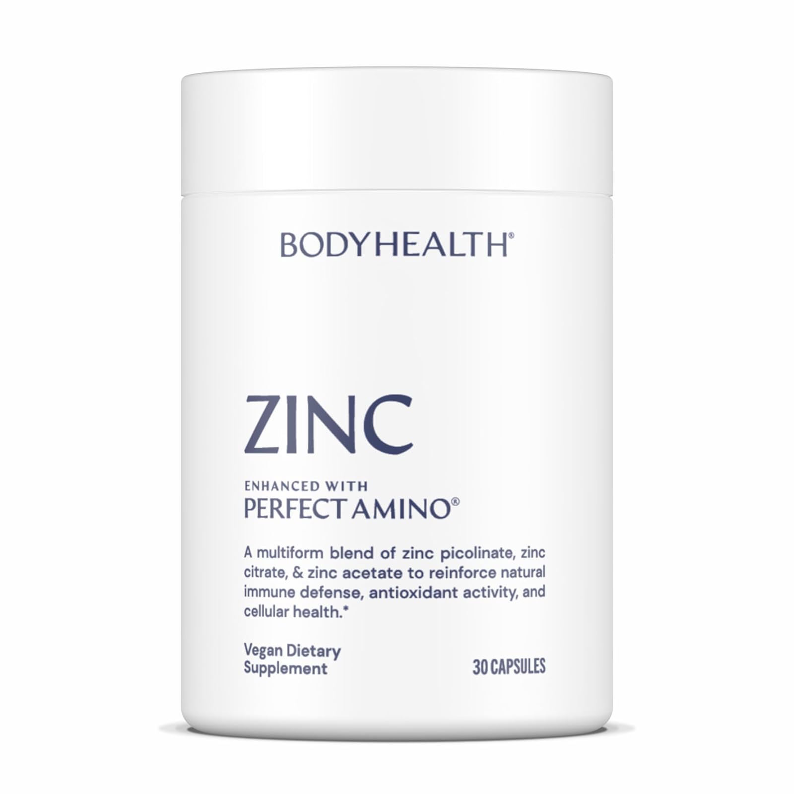 BodyHealth Zinc 30 mg capsules