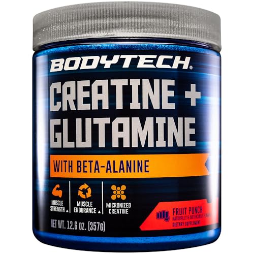 BodyTech creatine fruit punch flavour