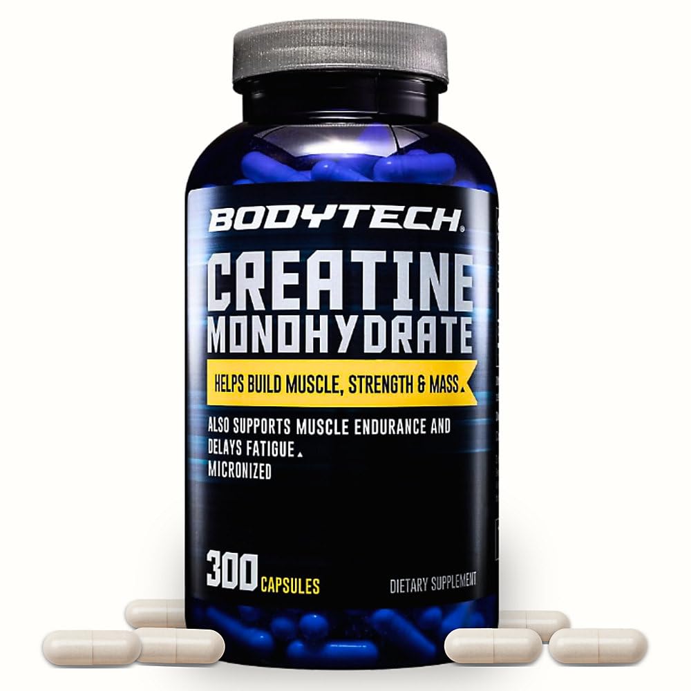 BodyTech creatine monohydrate capsules