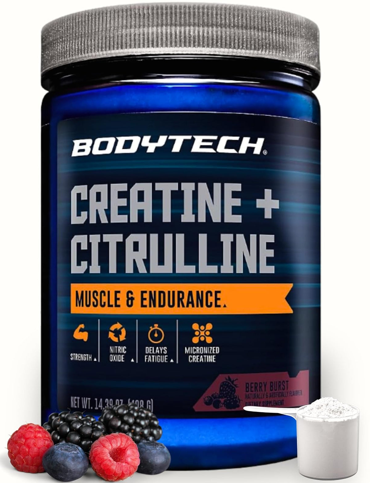 BodyTech creatine powder for energy
