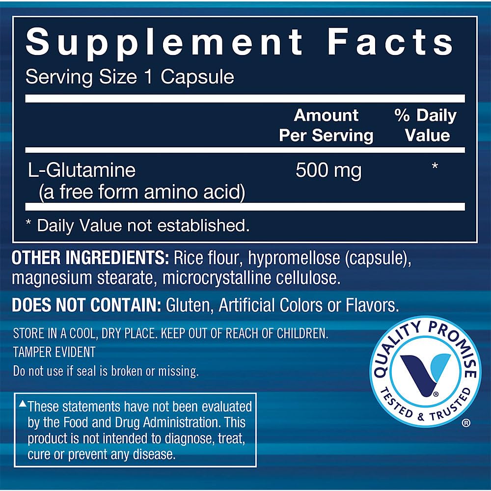 BodyTech glutamine capsules for athletes