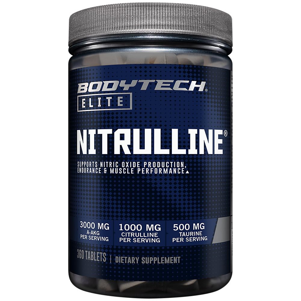 BodyTech Nitrulline pre-workout tablets