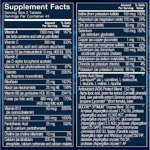 BodyTech Ultimate Man vitamins for training