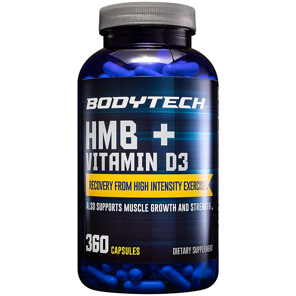 BodyTech vitamin D3 capsules for health