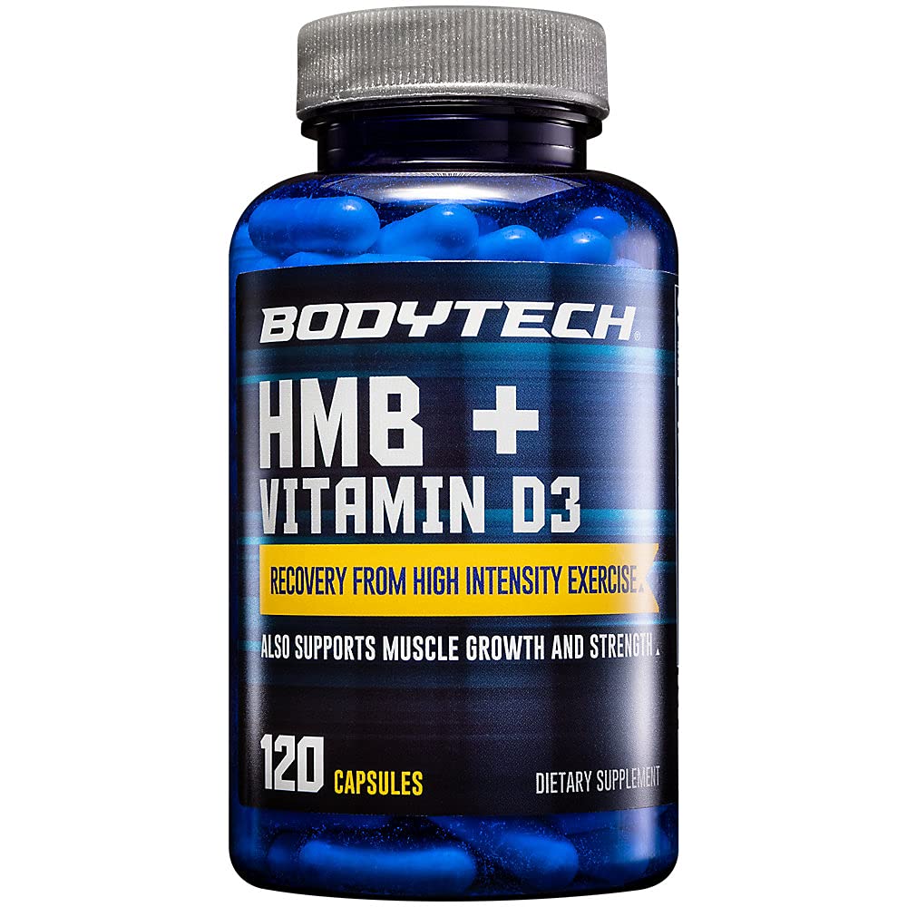 BodyTech vitamin D3 supplement capsules