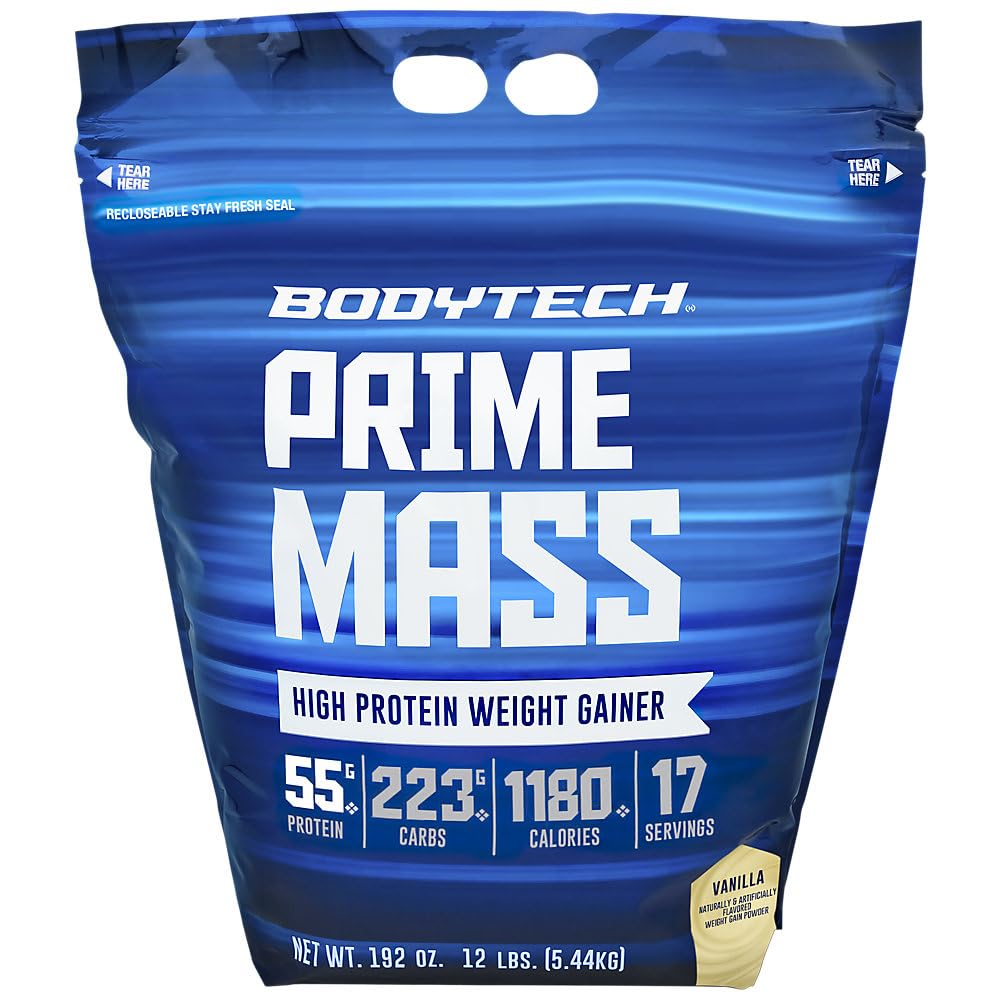 BodyTech weight gainers for muscle growth