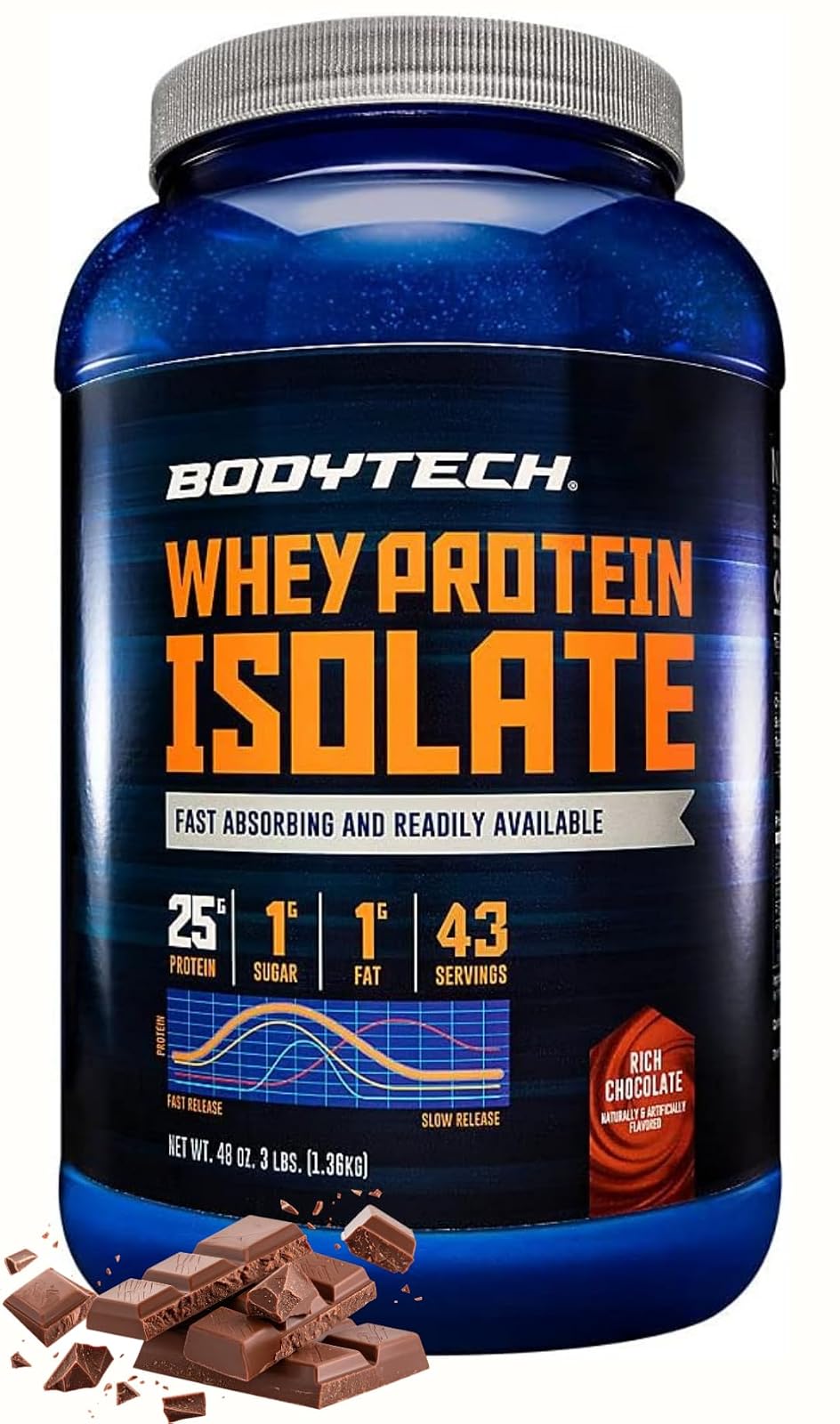 BodyTech whey protein isolate powder