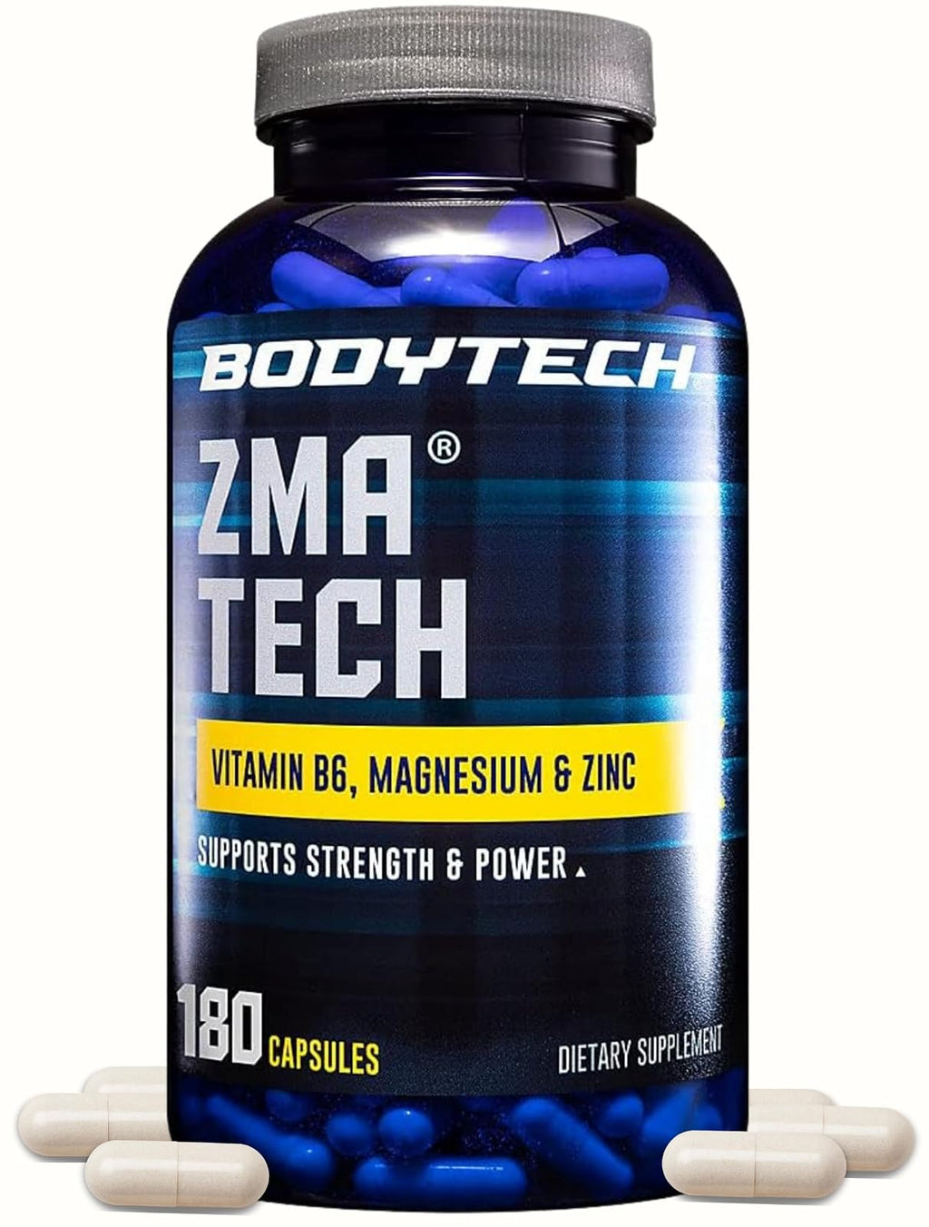 BodyTech ZMA capsules for muscle recovery