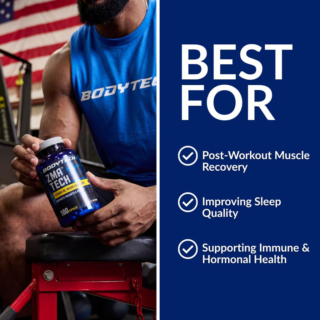 BodyTech ZMA for post-workout recovery