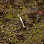 bohemian style pyrite necklace