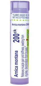 Boiron Arnica Montana 200C pellets for pain relief