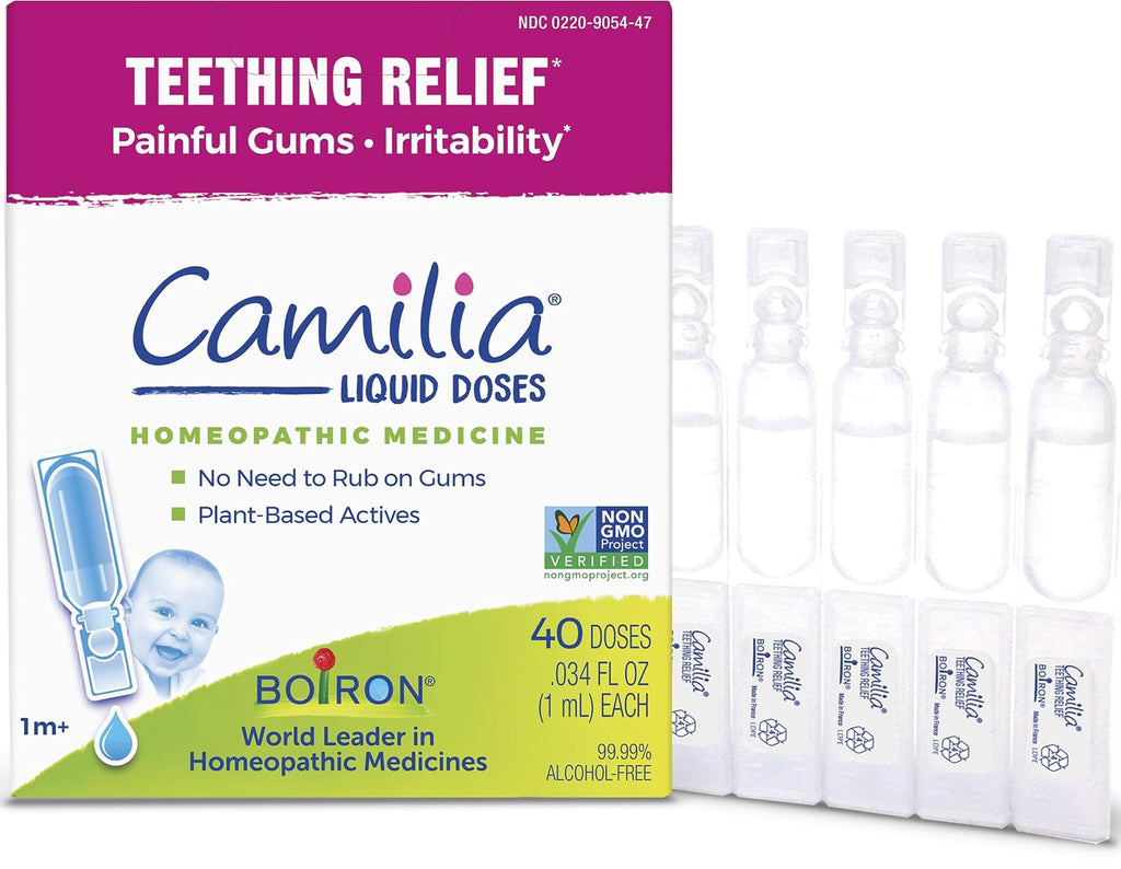 Boiron Camilia teething drops for kids immune