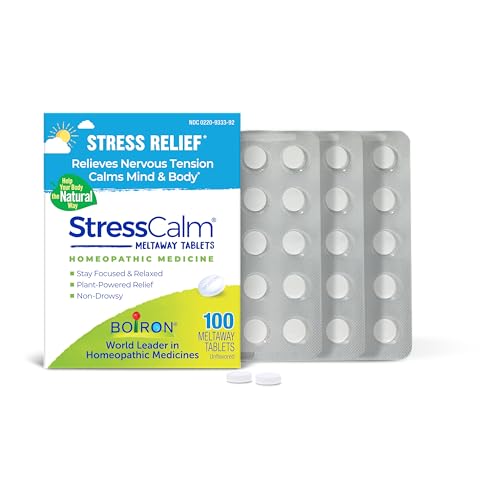 Boiron StressCalm meltaway tablets for relaxation