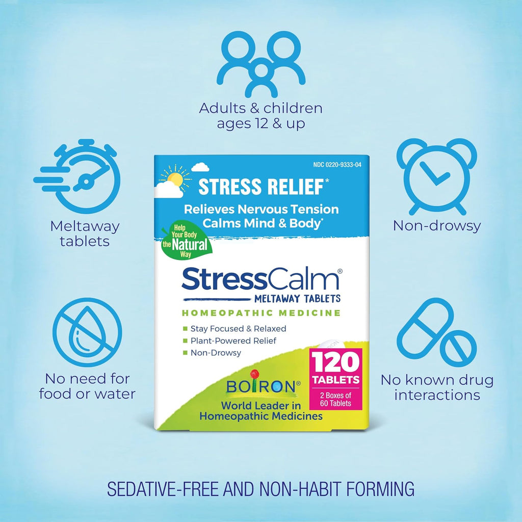 Boiron StressCalm multivitamin for men