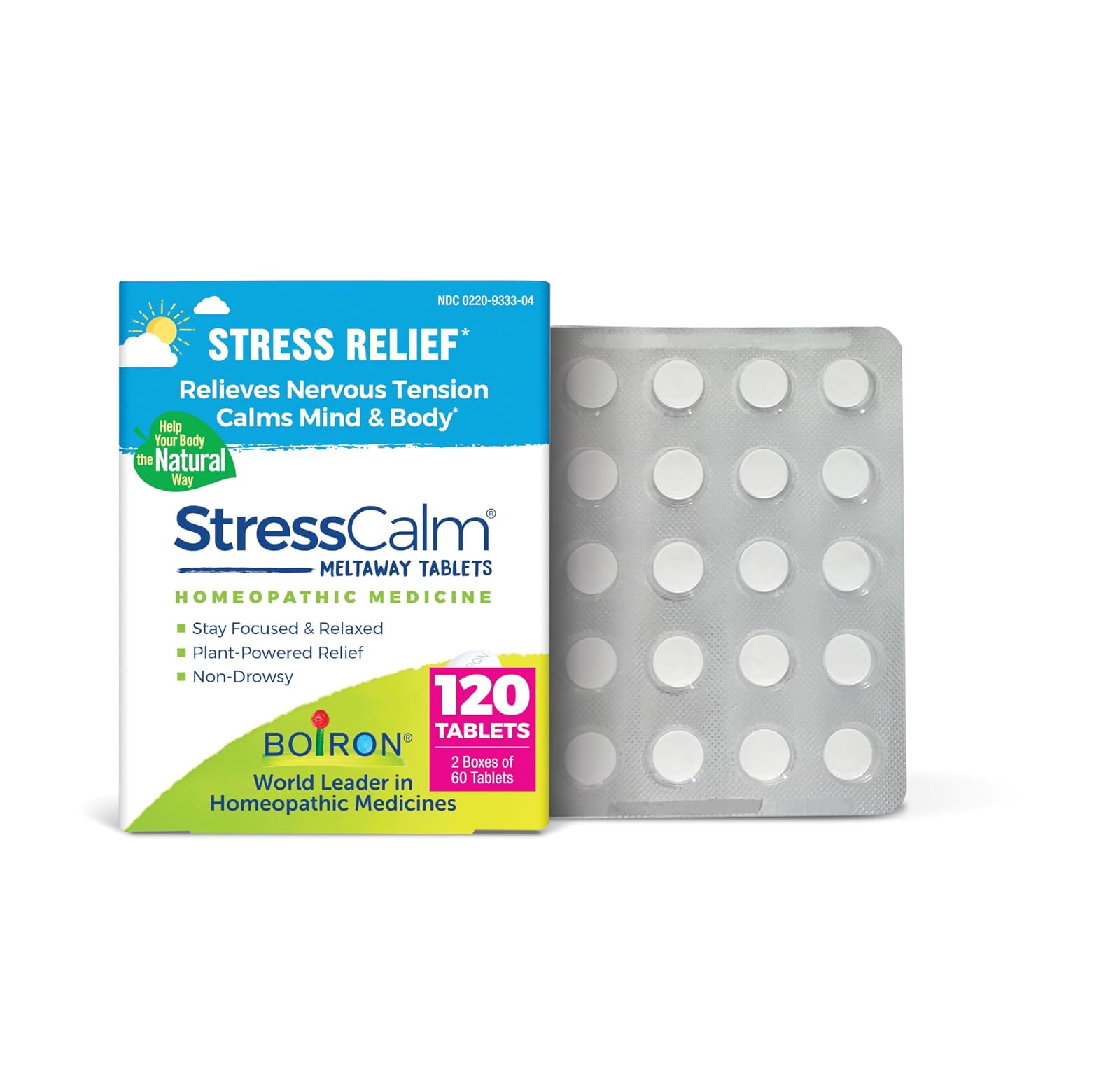 Boiron StressCalm multivitamins for relaxation