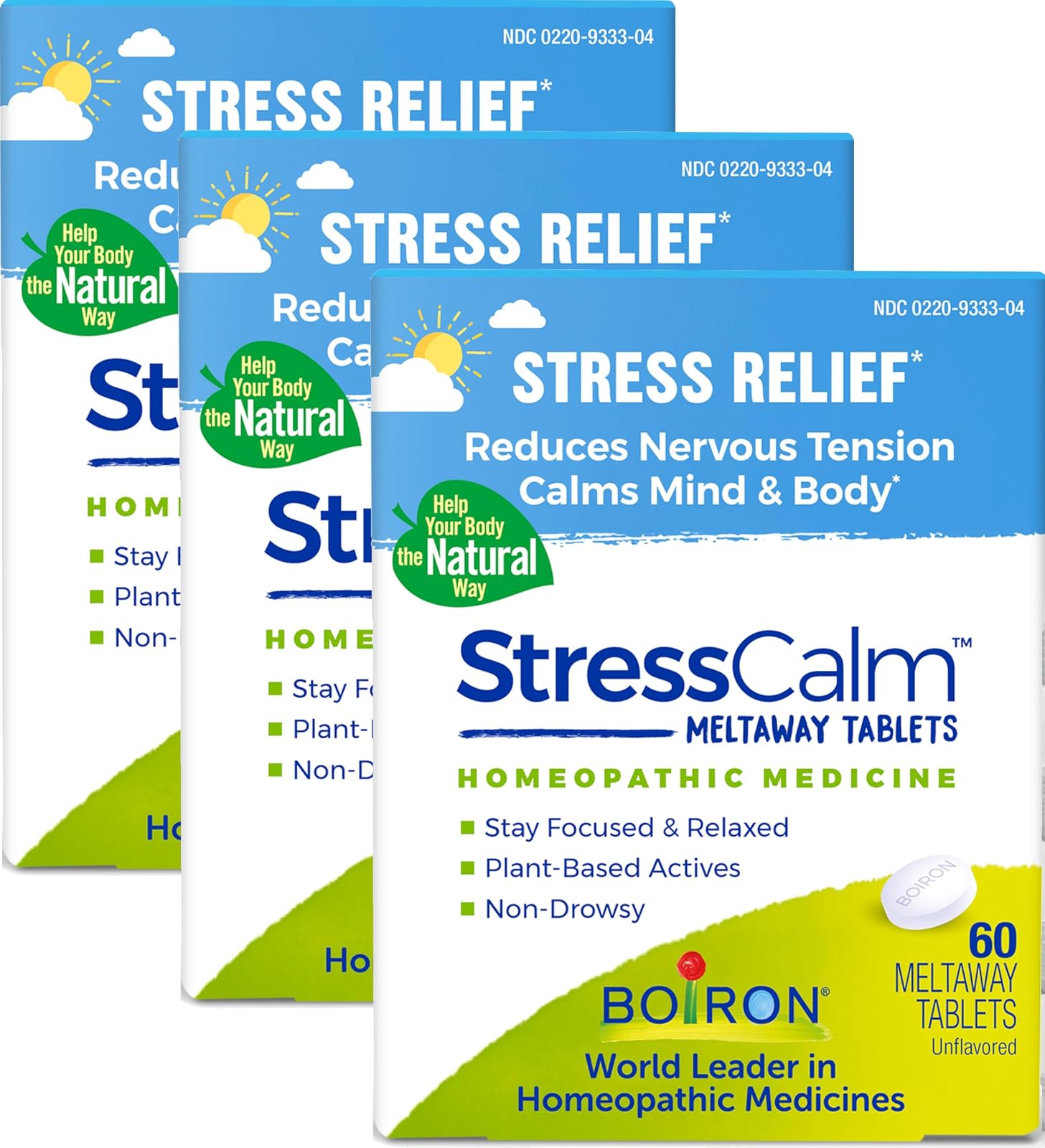 Boiron StressCalm multivitamins for relaxation