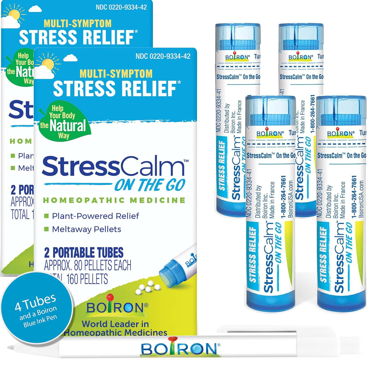 Boiron StressCalm multivitamins for relaxation