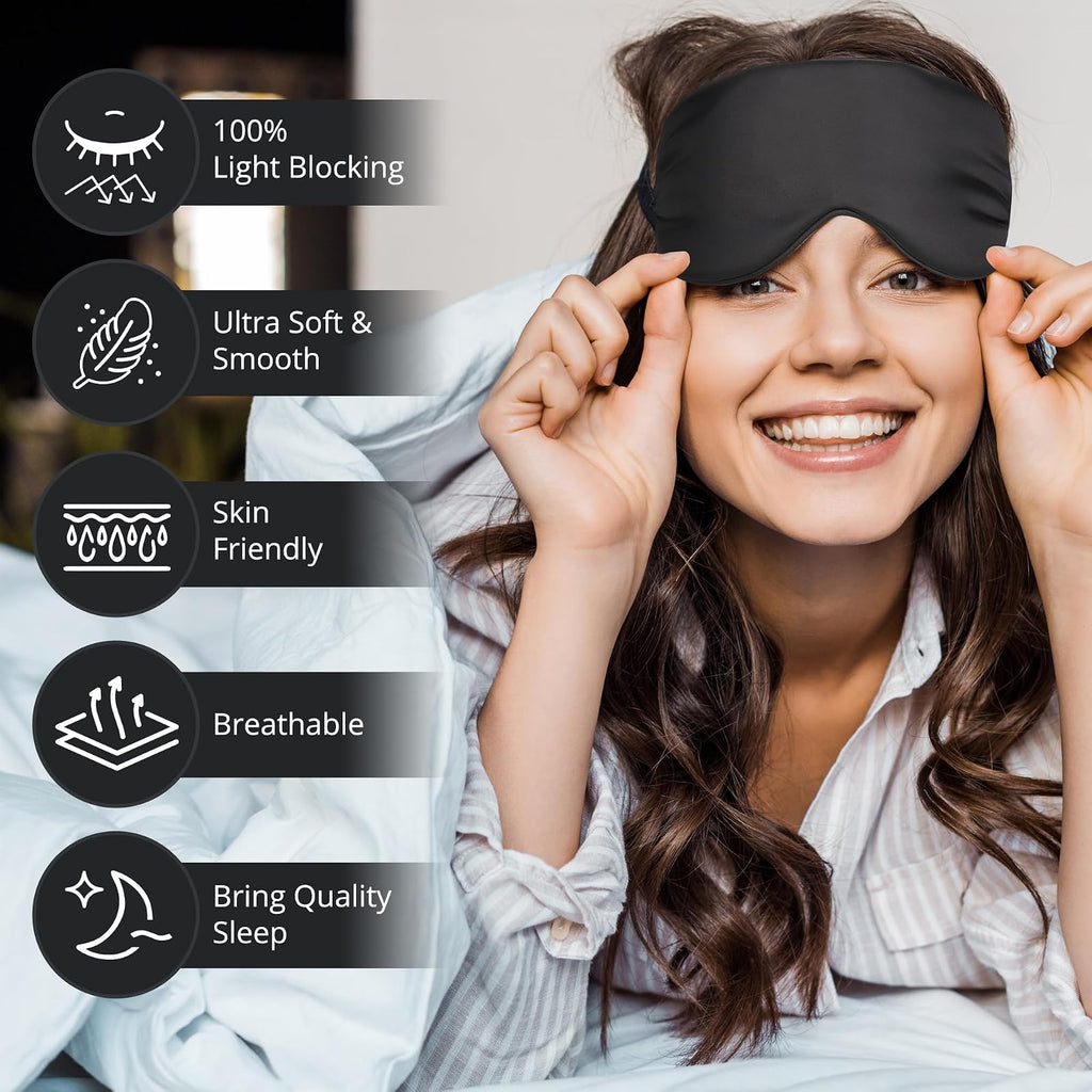 BOKOR black sleeping mask for relaxation