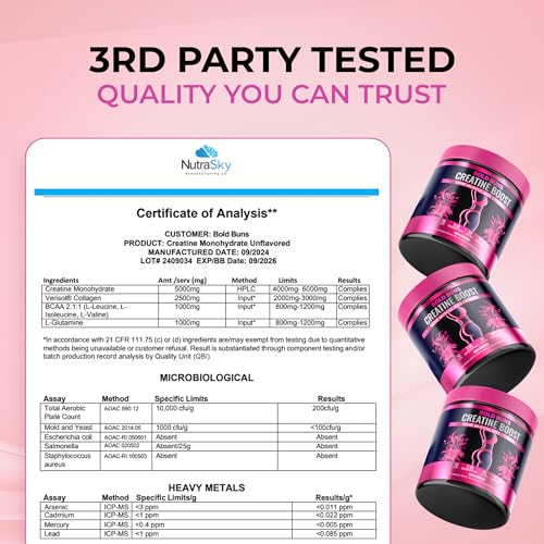 Bold Buns creatine for athletes