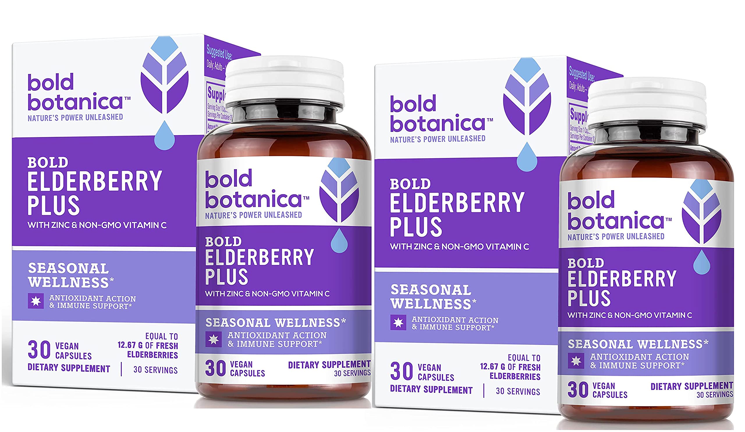 Bold elderberry extract for immunity