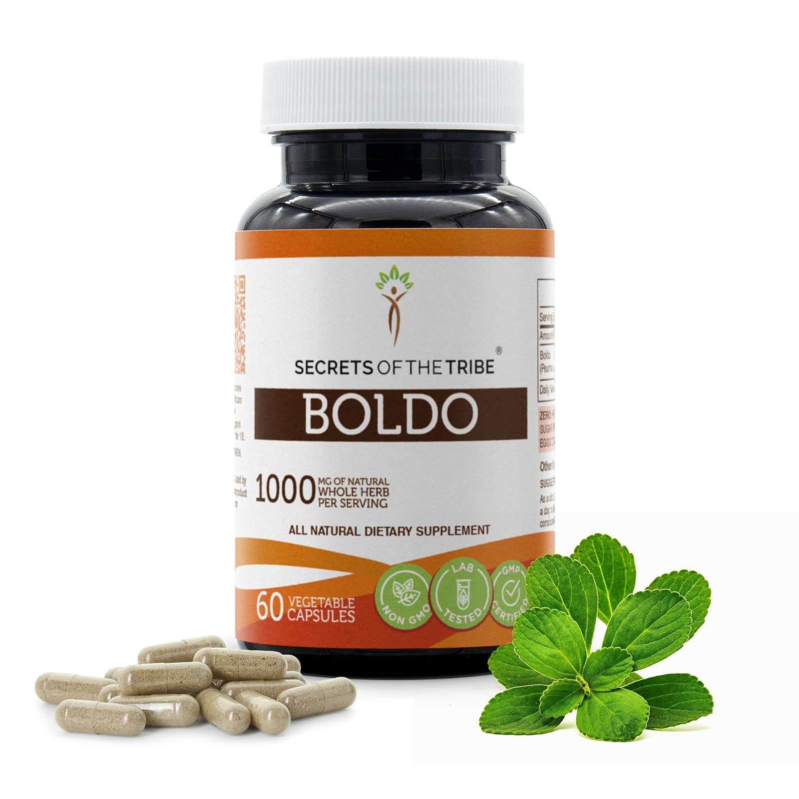 Boldo 1000 mg vitamin A capsules