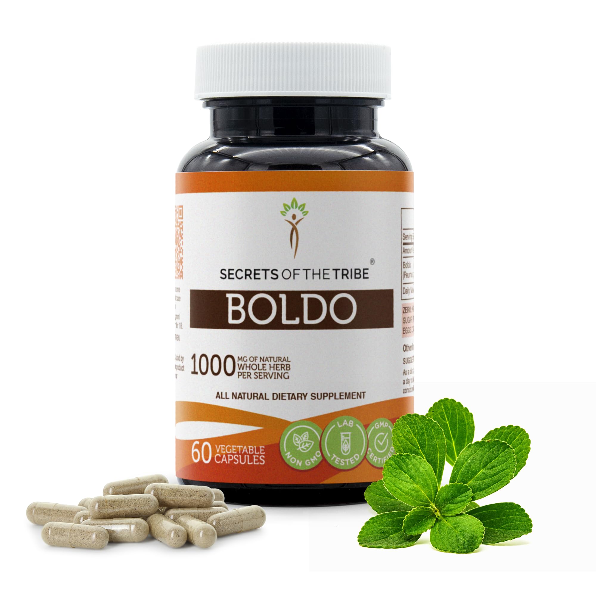 Boldo 60 capsules for wellness